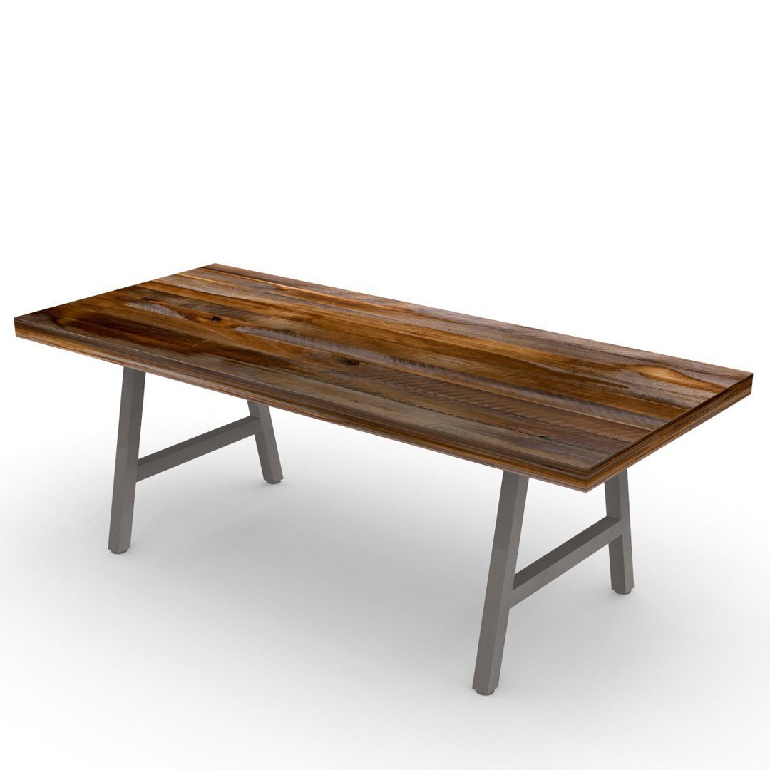 Classic Reclaimed Hardwood Conference Table | Urban Wood Goods