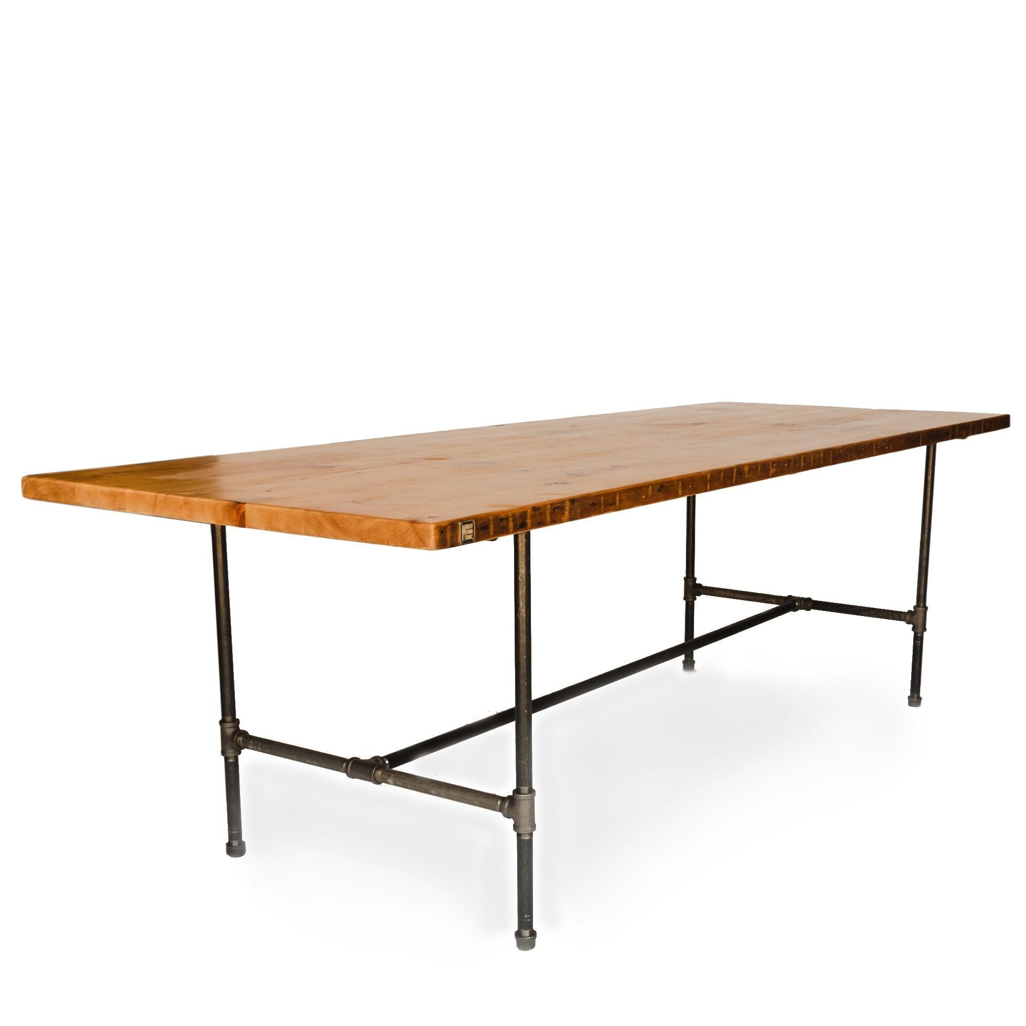 Industrial Pipe Dining Table | Modern Industry Collection – Urban Wood ...