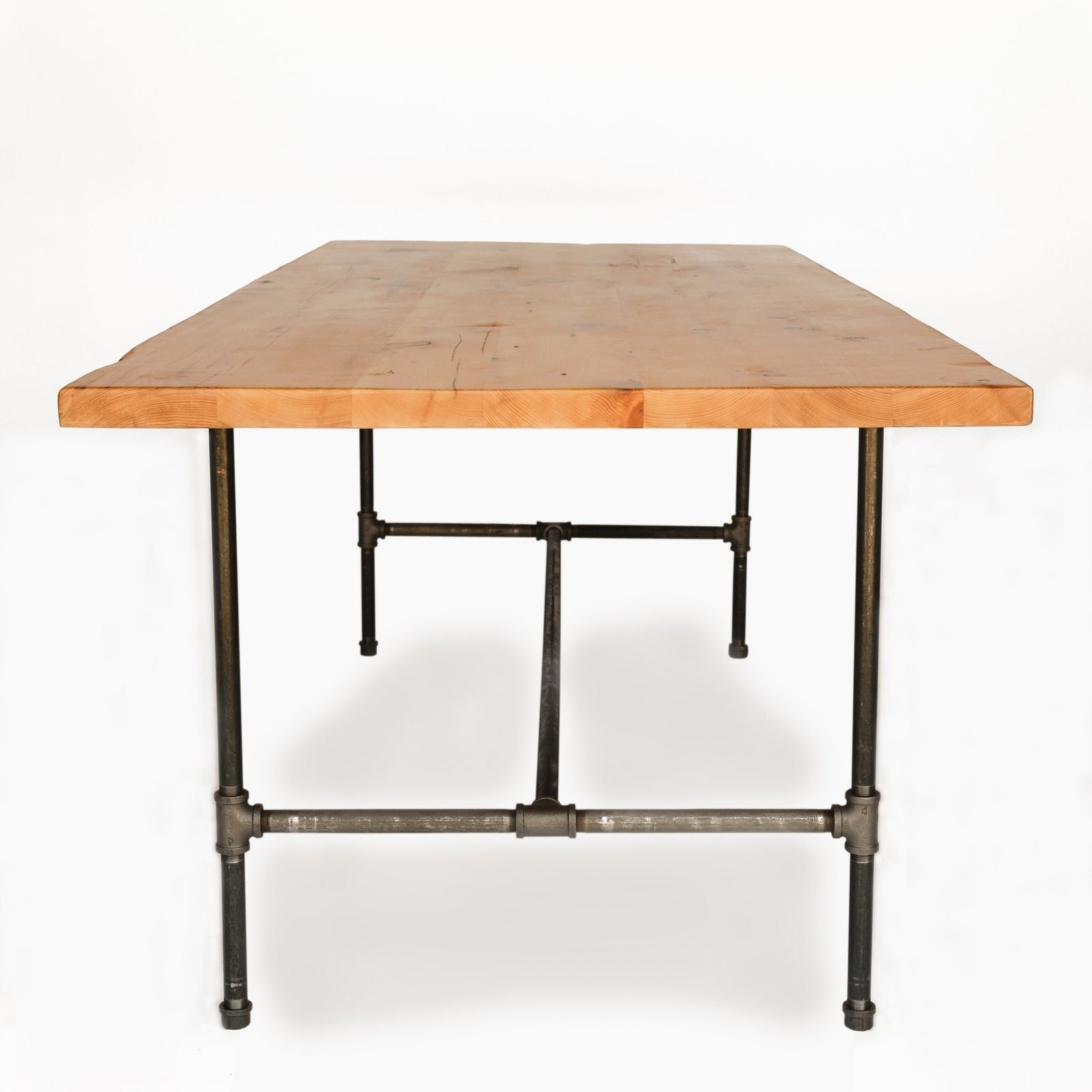 Industrial Pipe Dining Table | Modern Industry Collection – Urban Wood ...