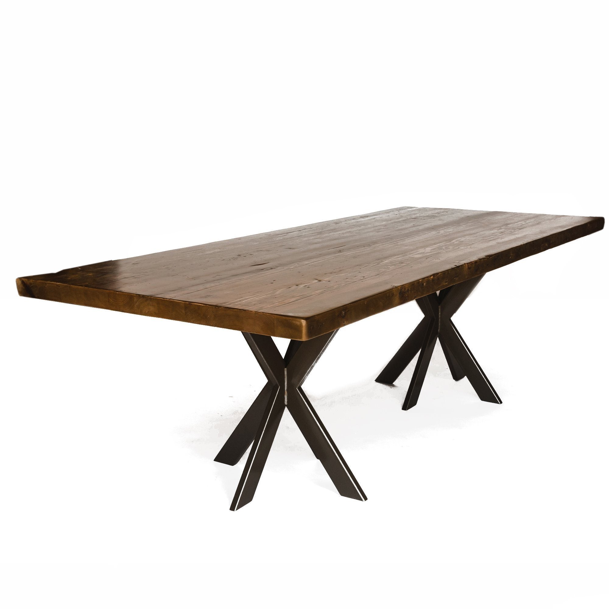 Urban Intersections Pedestal Dining Table | Live Edge Design – Urban ...