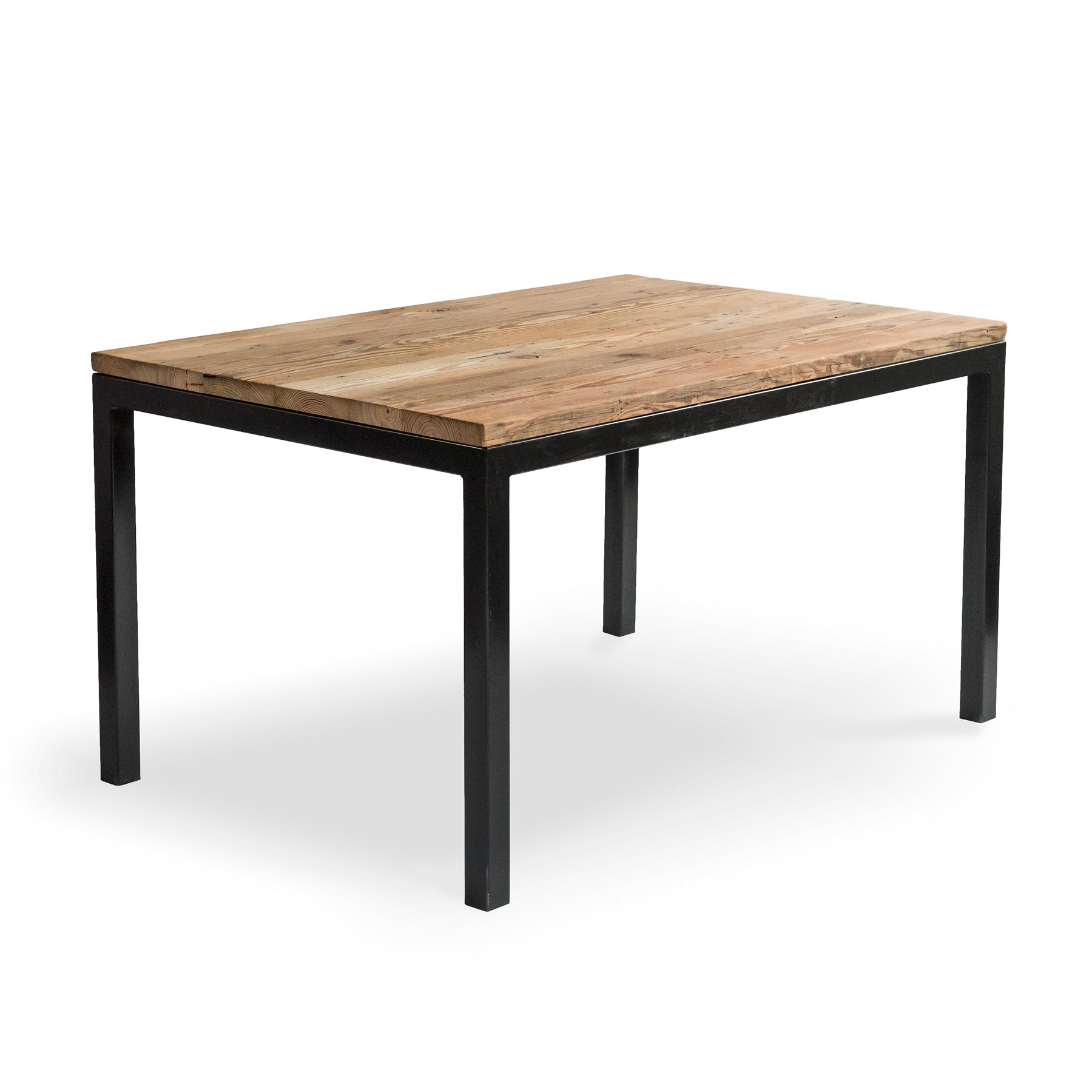 Handcrafted Parsons Wood & Steel Conference Table | Urban Wood Goods